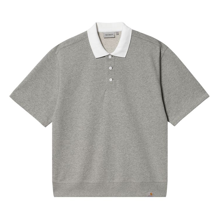 Buy Carhartt WIP Short-Sleeve Tatum Rugby Sweater 'Grey' - I031487 GREY ...