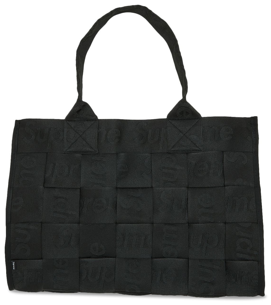 Buy Supreme Woven Large Tote Bag 'Black' - SS23B30 BLACK | GOAT