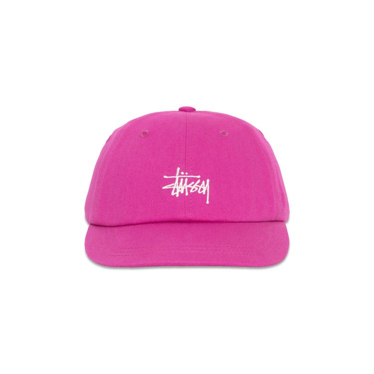 Buy Stussy Basic Stock Low Pro Cap 'Magenta' - 131982 MAGE | GOAT