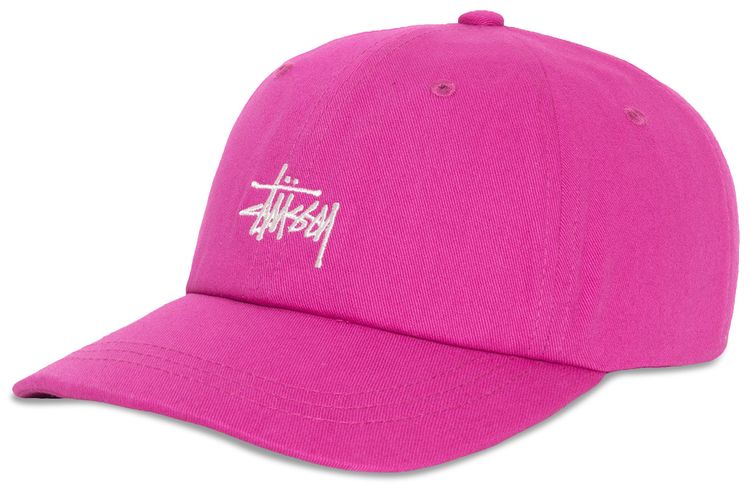 Buy Stussy Basic Stock Low Pro Cap 'Magenta' - 131982 MAGE | GOAT AU