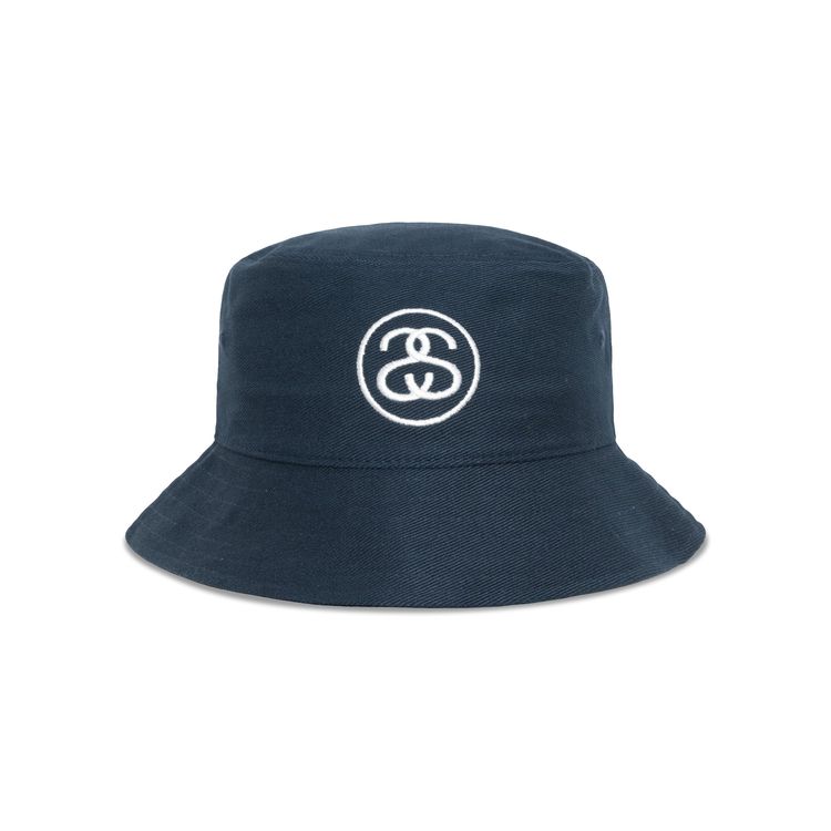 Buy Stussy Ss Link Deep Bucket Hat 'Navy' - 1321105 NAVY | GOAT