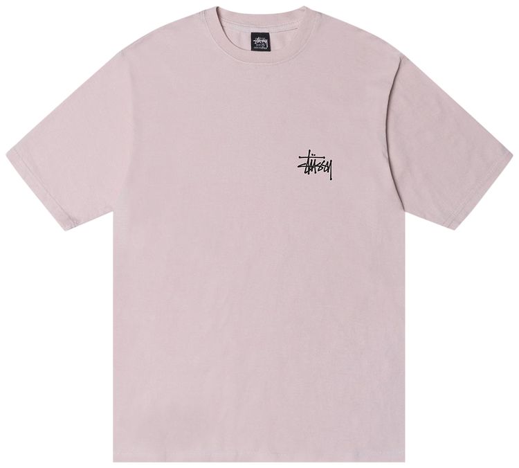 Buy Stussy Basic Pigment Dyed Tee 'Blush' - 1904879H BLUS | GOAT