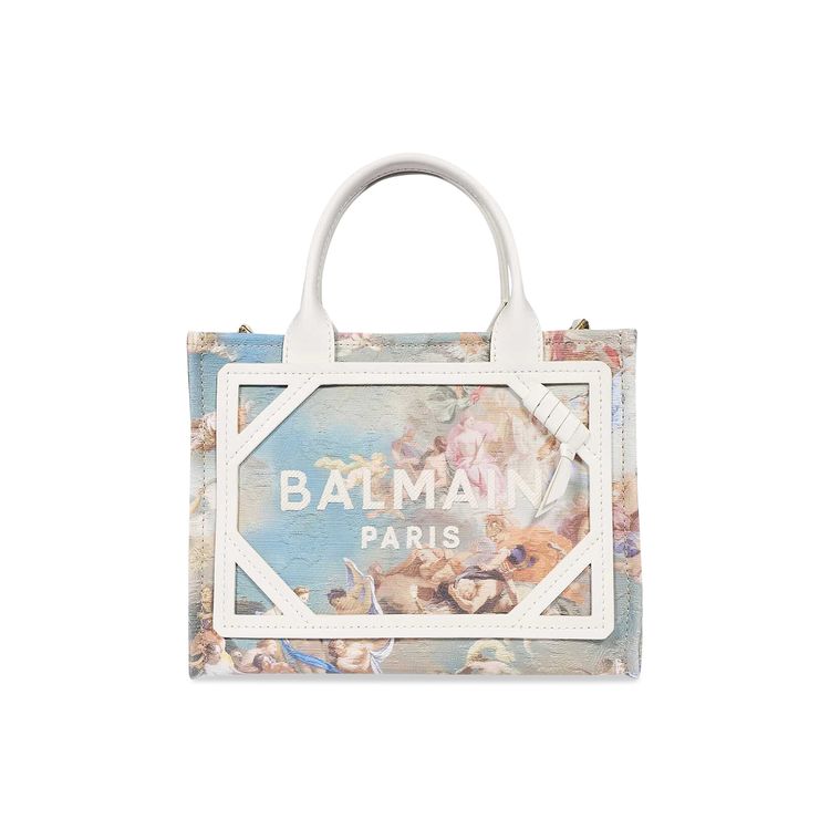 Buy Balmain B-Army Sky Printed Tote Bag 'Multicolor' - AN0FE809TSGY A21 ...