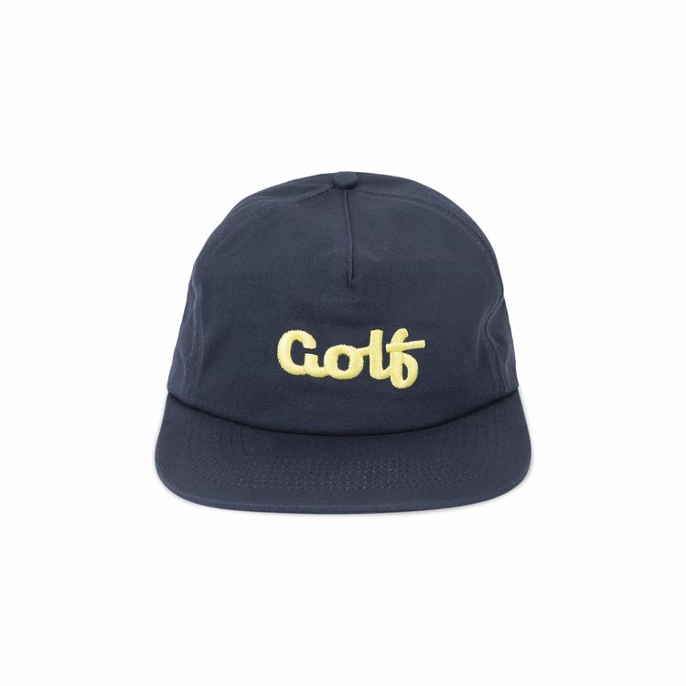 Buy GOLF WANG Script 5 Panel Snapback 'Insignia Blue' - SS23H1009 | GOAT