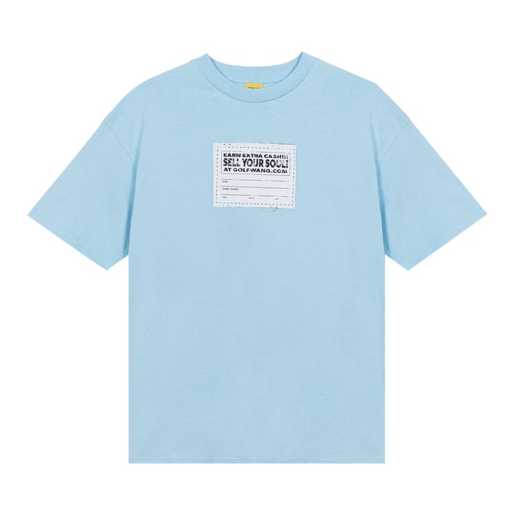 Buy GOLF WANG Sell Your Soul Tee 'Light Blue' - SS23T1001LB | GOAT