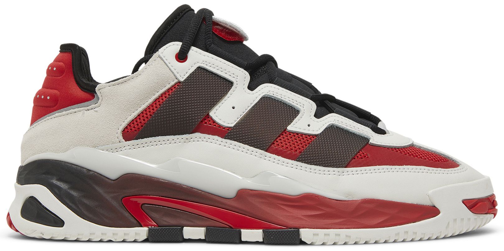 Buy Adidas Niteball 'Crystal White Scarlet' - H06508 | GOAT