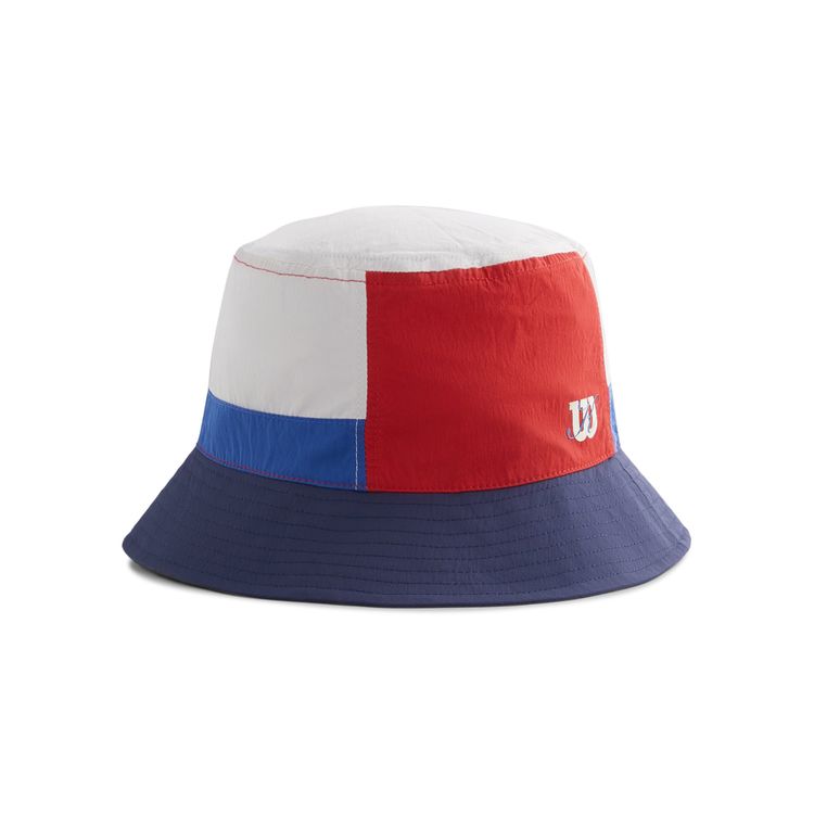 Buy Kith For Wilson Emblem Logo Colorblocked Bucket Hat 'Rival ...