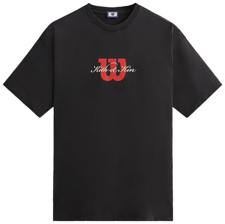 Buy Kith For Wilson Kith Et Kin Vintage Nelson Tee 'Black' - KHM031465 ...