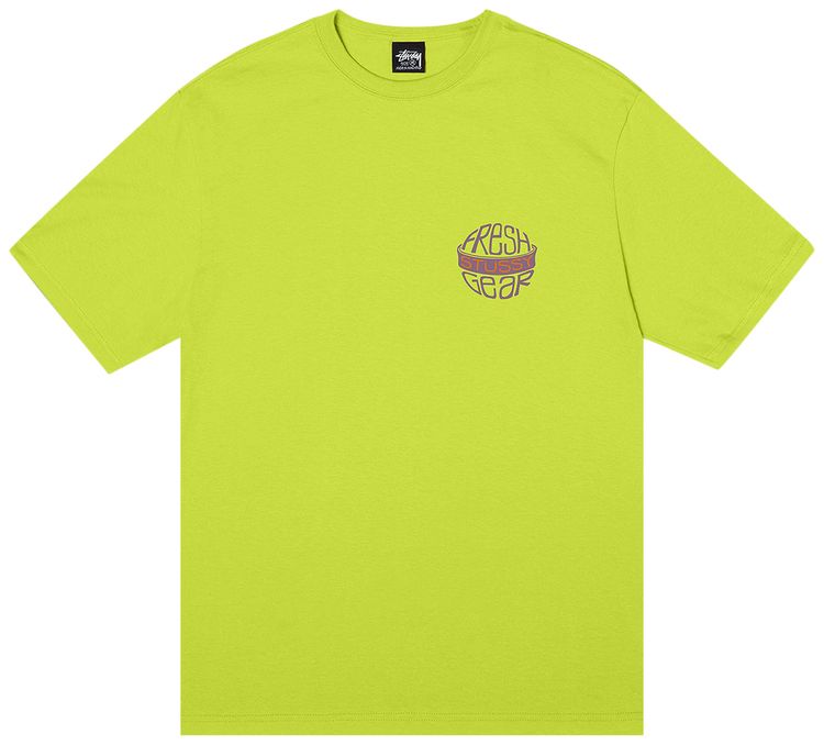 Buy Stussy Fresh Gear Tee 'Keylime' - 1904986 KEYL | GOAT