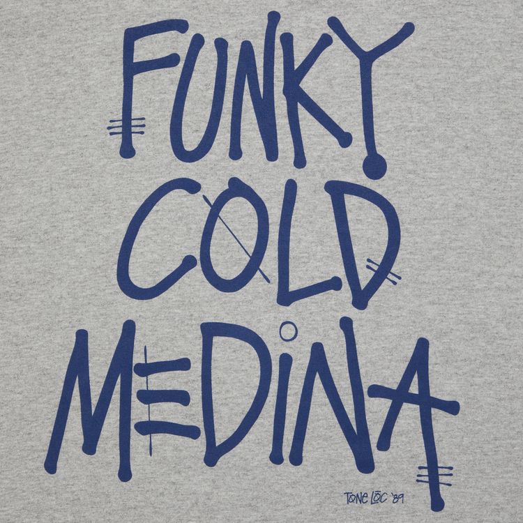 Buy Stussy Funky Cold Medina Tee 'Grey Heather' - 3902369 GREY | GOAT