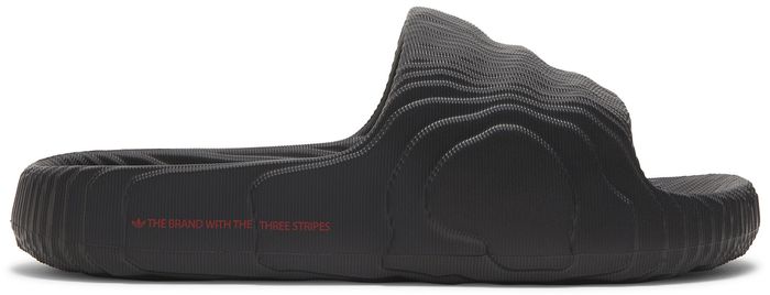 Buy Adidas Adilette 22 Slides 'Black Scarlet' - ID4925 | GOAT AU