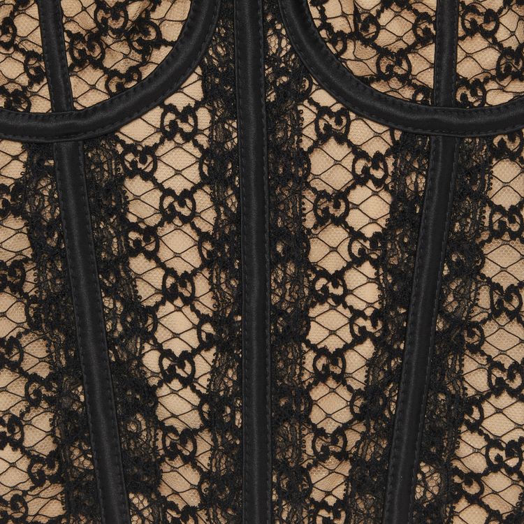Buy Gucci Net Corset 'Black' - 680996 XUADT 1000 | GOAT