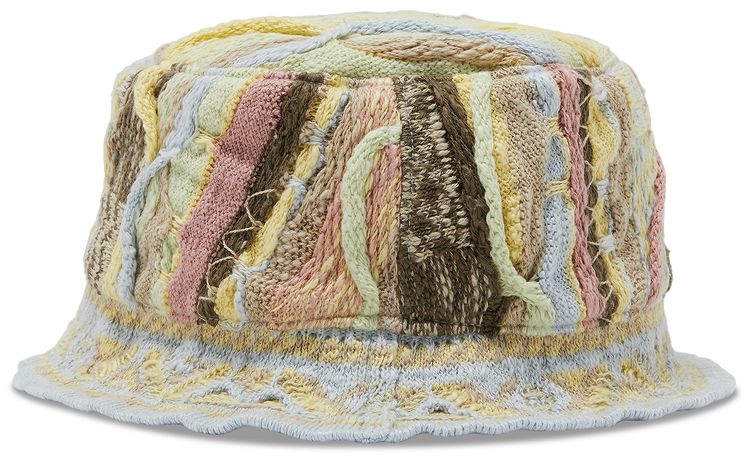 Buy Kapital 7G Knit Gaudy Bucket Hat 'Yellow' - K2203XH514 YELL | GOAT