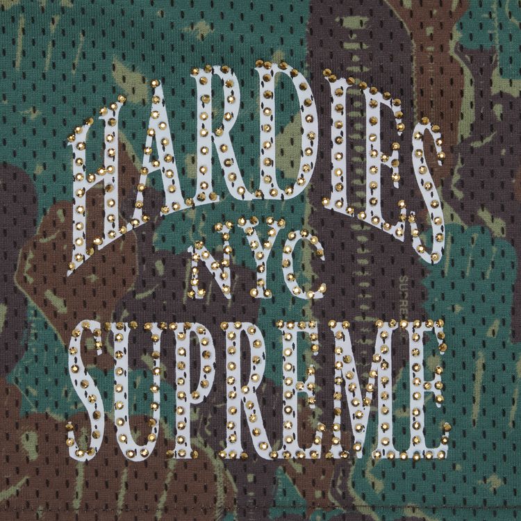 Buy Supreme x Hardies Camo Basketball Short 'Green' - SS23SH43 GREEN | GOAT