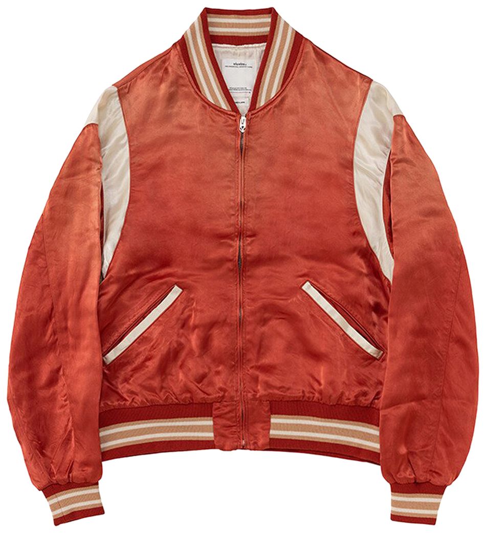 Buy Visvim Douglas Stadium Jacket 'Red' - 123105013018 RED | GOAT