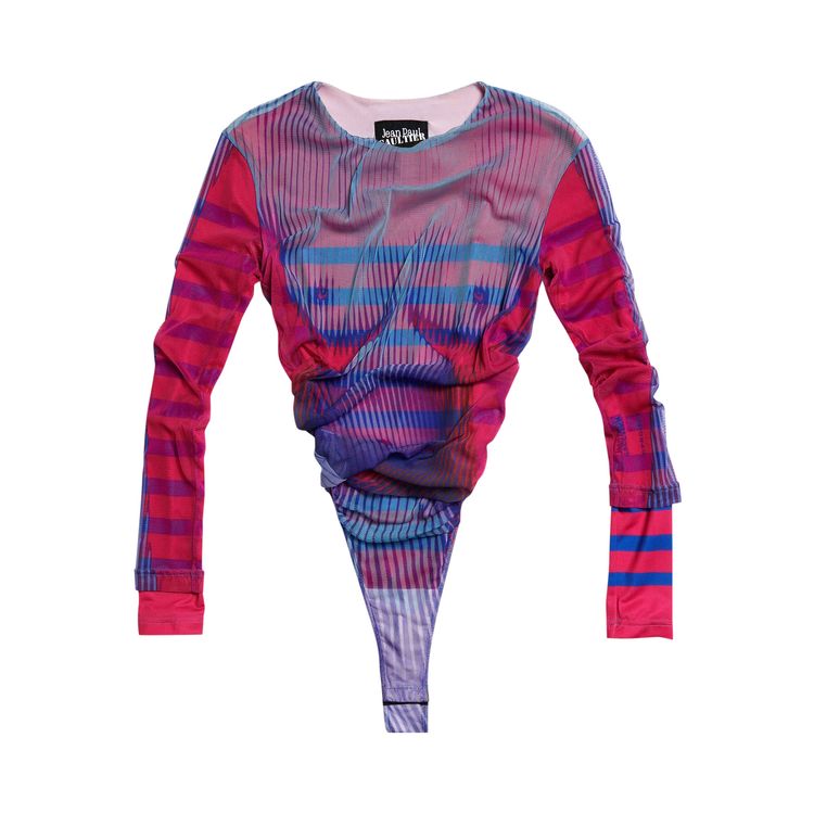 Buy Y/Project Body Morph Bodysuit 'Pink/Blue' - WBODY1 S23 J89 PINK | GOAT