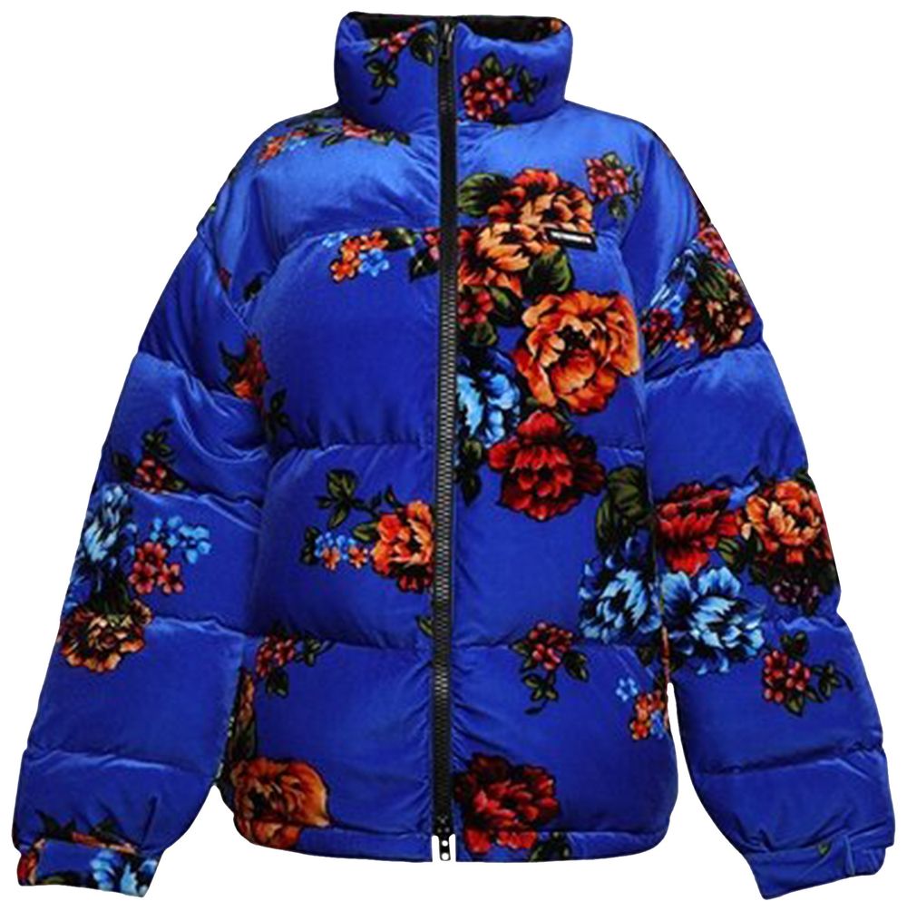 Buy Vetements Velvet Flower Puffer Jacket 'Floral' - UE54JA200F FLOR | GOAT