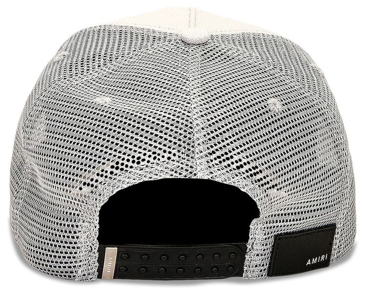 Buy Amiri Script Trucker Hat 'Alabaster' - PF23MAH008 271 ALAB | GOAT