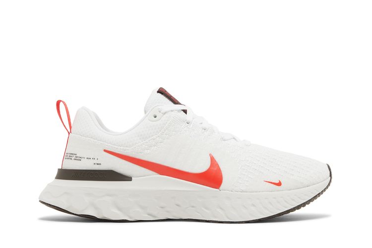 Buy Nike React Infinity Run Flyknit 3 'White Light Crimson' - DZ3014 ...