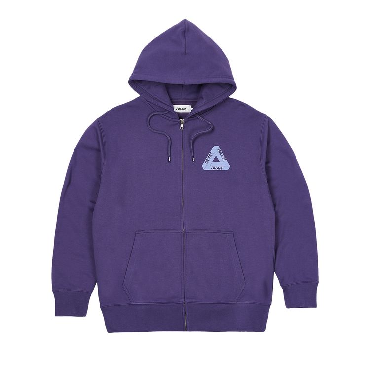 Buy Palace Tri-Puff Print Zip Hood 'Perfect Purple' - P24HD011 | GOAT