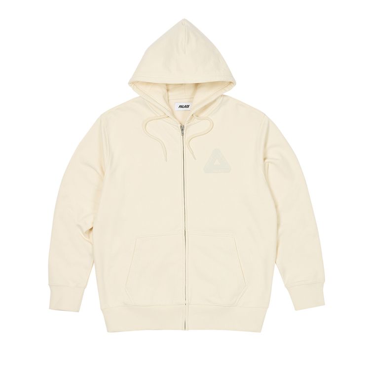 Buy Palace Tri-Puff Print Zip Hood 'Soft White' - P24HD018 | GOAT