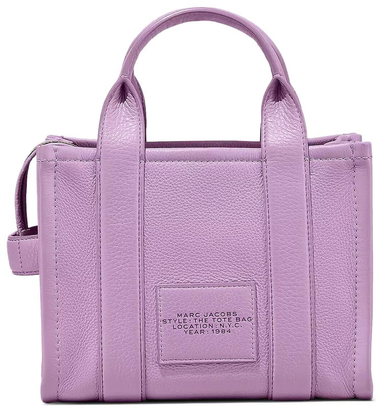 Buy Marc Jacobs Leather Mini Tote Bag 'Regal Orchid' - H009L01SP21 519 ...