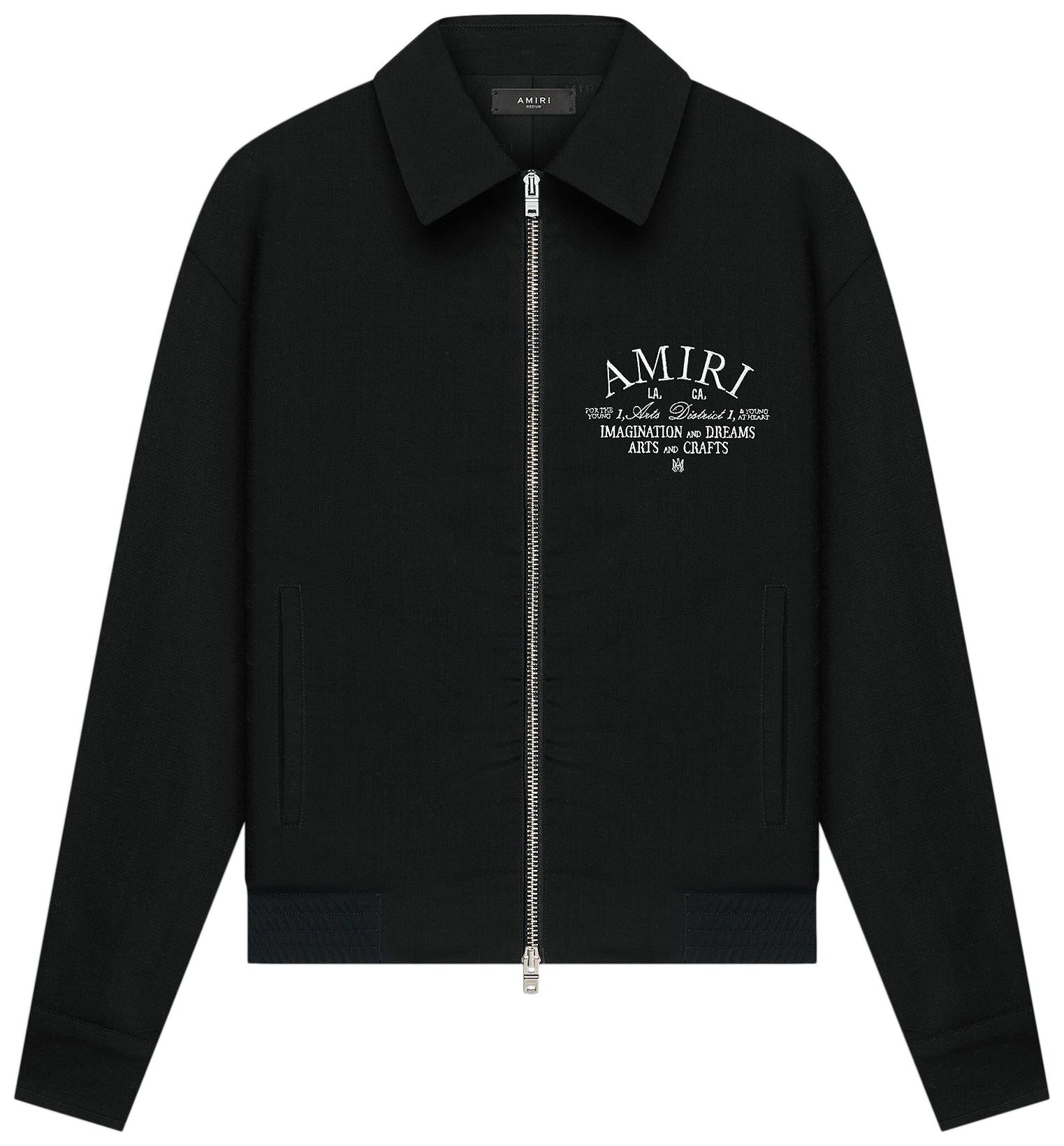 Buy Amiri Arts District Blouson 'Black' - PF23M0S023 001 BLAC | GOAT