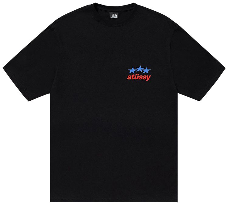 Buy Stussy Designs USA Tee 'Black' - 1904988 BLAC | GOAT
