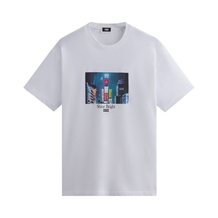 Buy Kith Shine Bright Tee 'White' - KHM030986 101 | GOAT