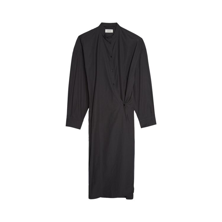 Buy Lemaire Officer Collar Twisted Dress 'Squid Ink' - DR1021 LF839 998 ...