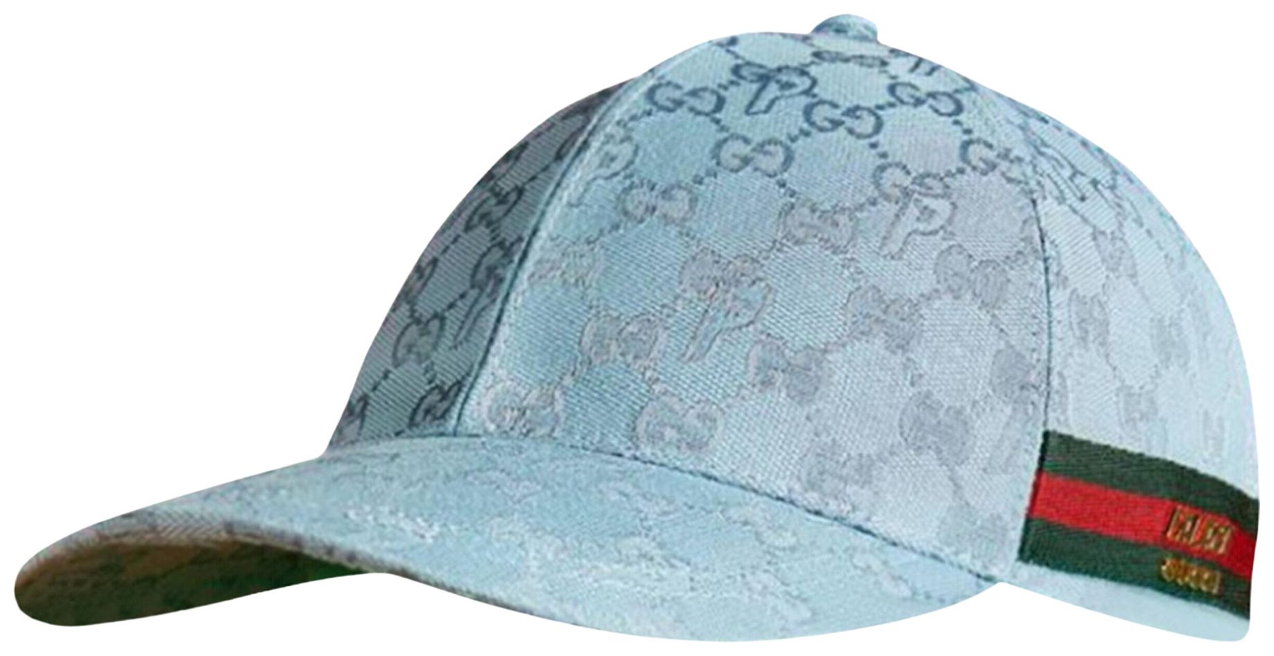 Buy Gucci x Palace GG-P Canvas Baseball Hat 'Pale Blue' - 726076 4HAUW ...