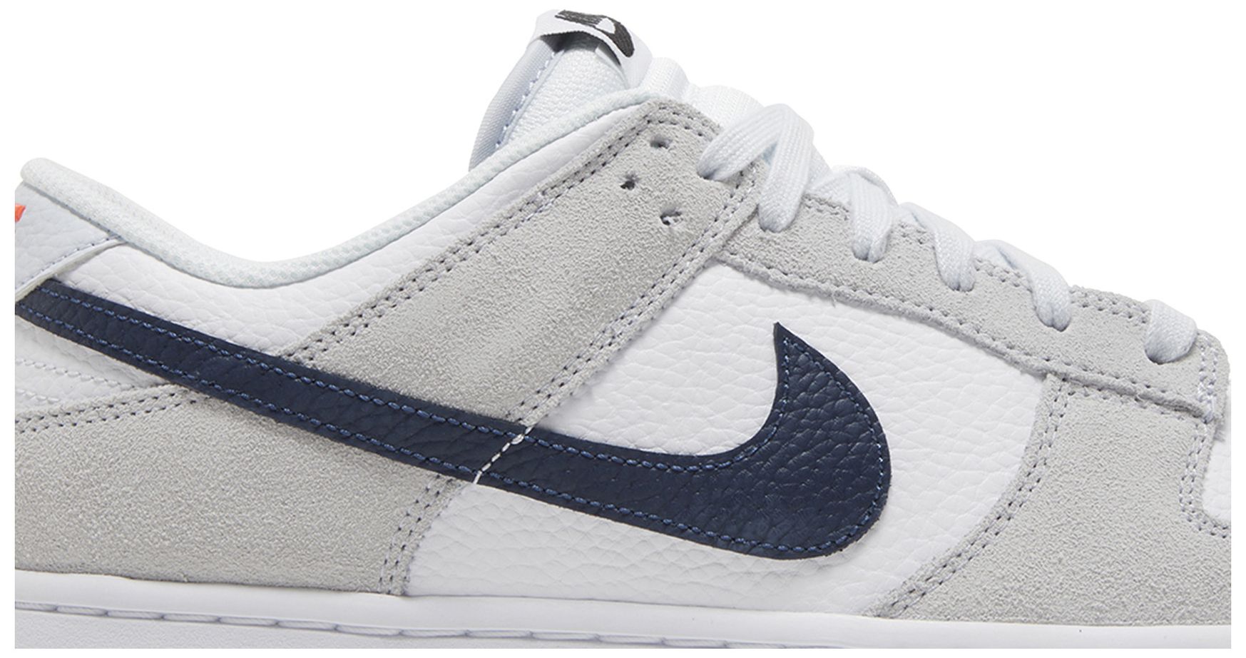 Buy Nike Dunk Low 'Mini Swoosh - Football Grey Midnight Navy' - FJ4227 ...