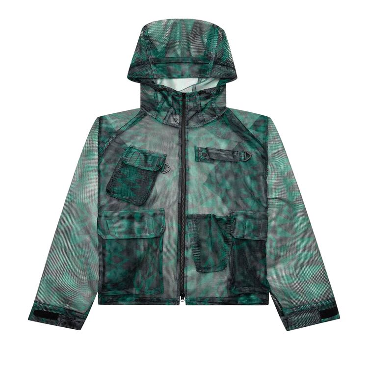 Buy Needles Bush Trek Jacket Heavyweight Mesh 'Native S&T' - MR686 NATI ...