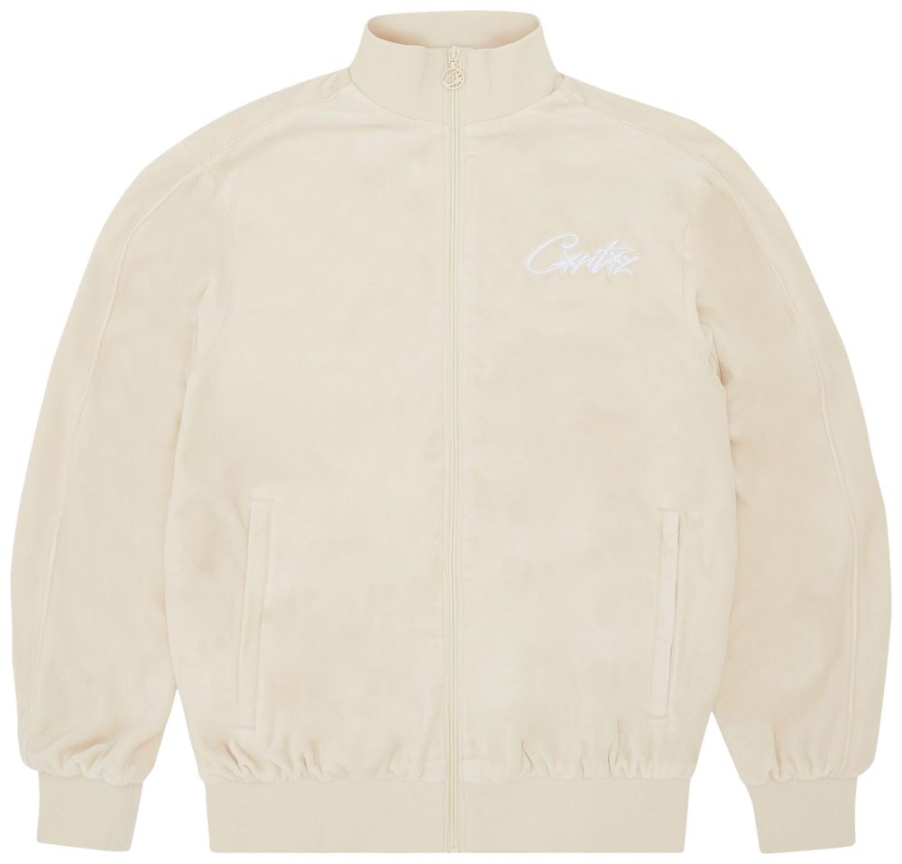 Buy Corteiz Allstarz VVS Velour Jacket 'Vanilla' - 7892 1SS230314AVVJ ...