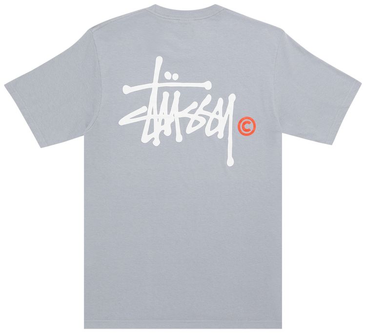 Buy Stussy Basic Logo Tee 'Midnight' - 1902806 MIDN | GOAT