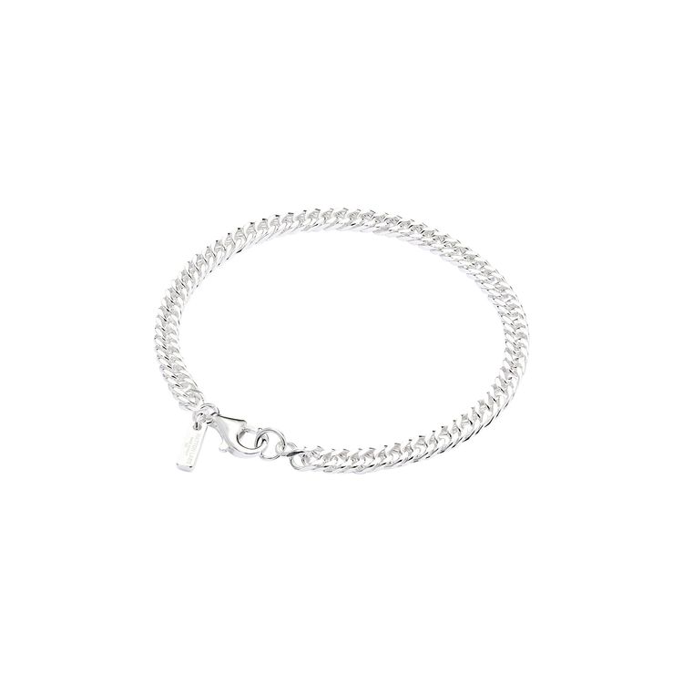 Buy Hatton Labs Mini Cuban Bracelet 'Silver' - 10014215HB1 B SILV | GOAT