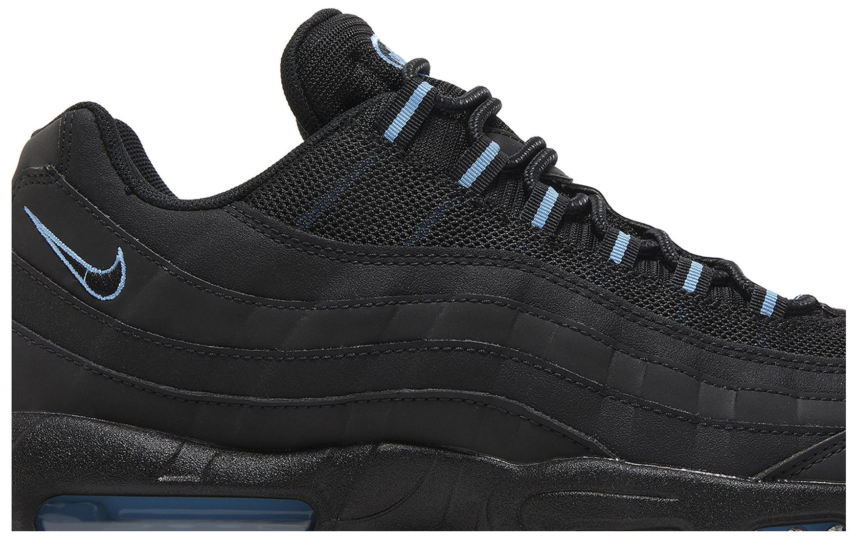 Buy Nike Air Max 95 'Black University Blue' - FJ4217 002 | GOAT