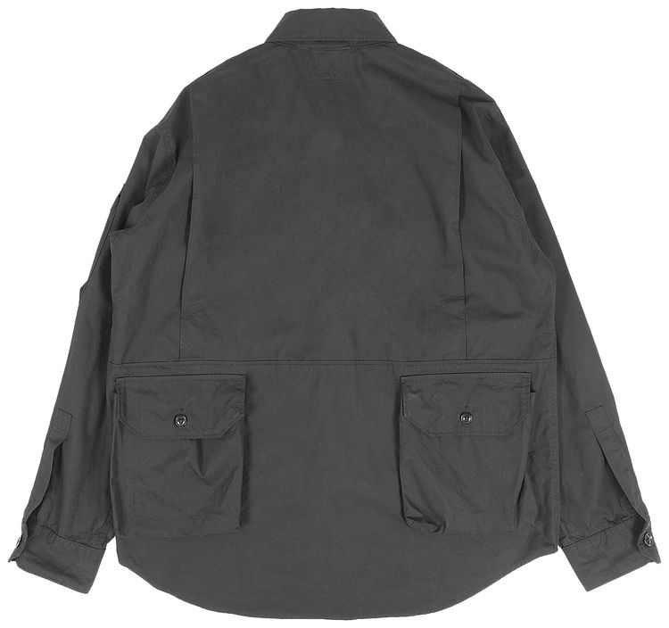 Buy Engineered Garments Explorer Shirt Jacket 'Black' - 23S1D037 BLAC | GOAT