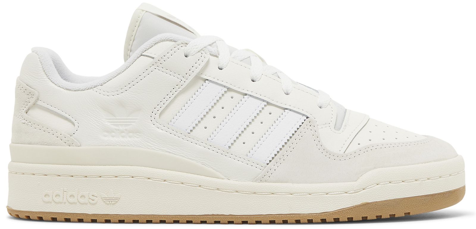 Buy adidas Forum Low 'Chalk White Gum' - ID6858 | GOAT