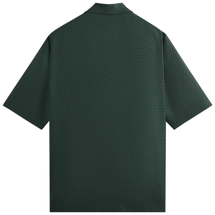 Buy Kith Monogram Silk Thompson Crossover Shirt 'Stadium' - KHM031517 ...