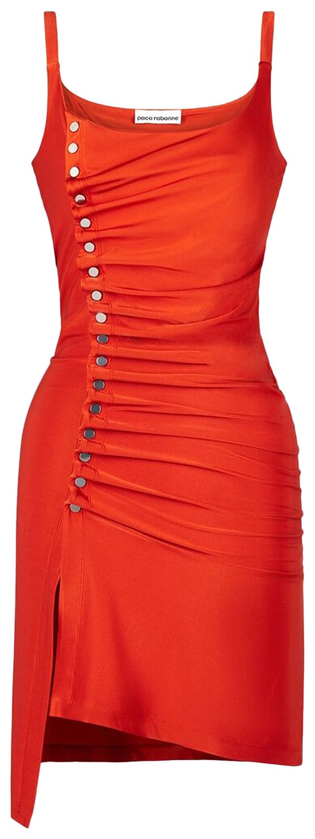 Buy Paco Rabanne Robe Dress 'Paprika' - 23FJRO523VI0267 P823 | GOAT
