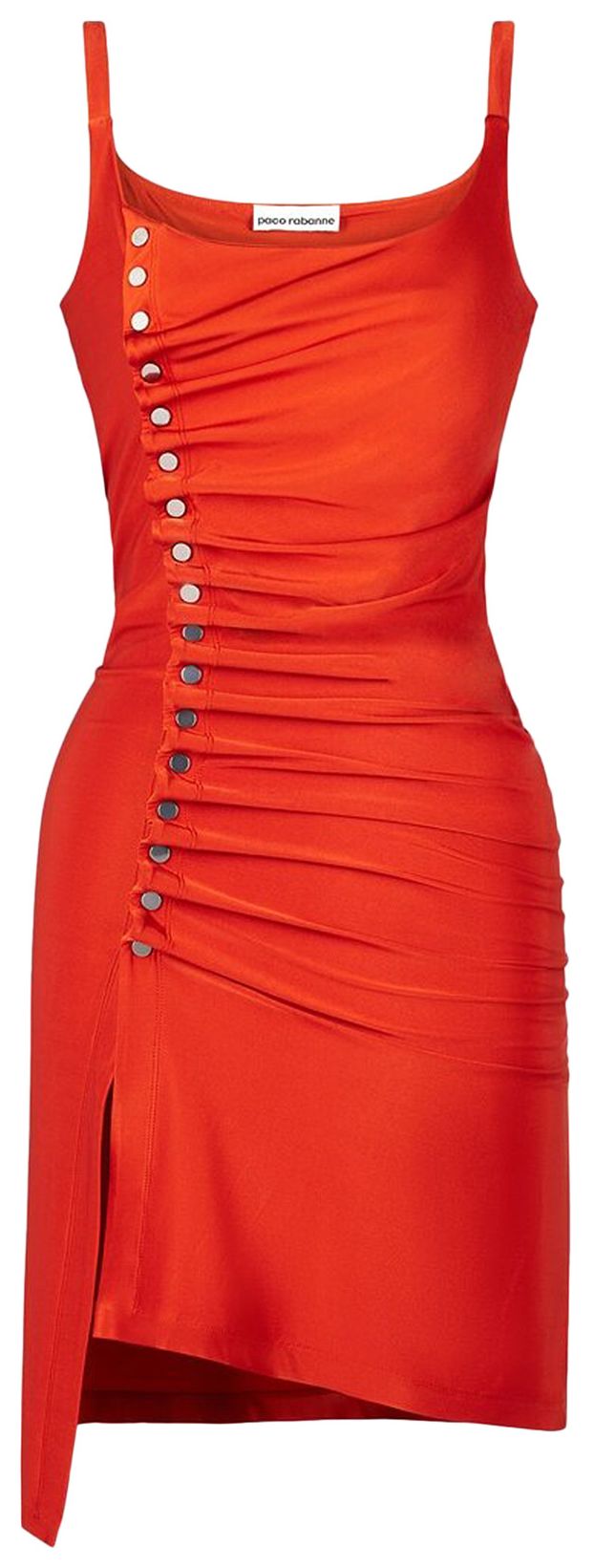 Buy Paco Rabanne Robe Dress 'Paprika' - 23FJRO523VI0267 P823 | GOAT