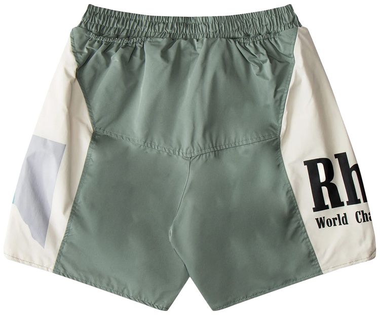 Buy Rhude Senna Flight Short 'Sage/Creme' - PS23SH13176182 | GOAT UK