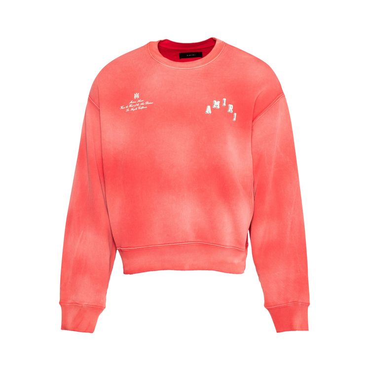 Buy Amiri Vintage Collegiate Crew 'Red' - PF23MJG013 610 RED | GOAT