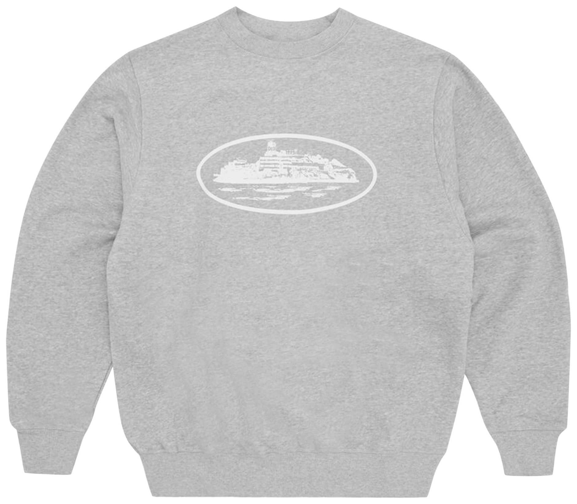 Buy Corteiz OG Alcatraz Sweatshirt 'Heather Grey' - 7892 1SS230106OAS ...