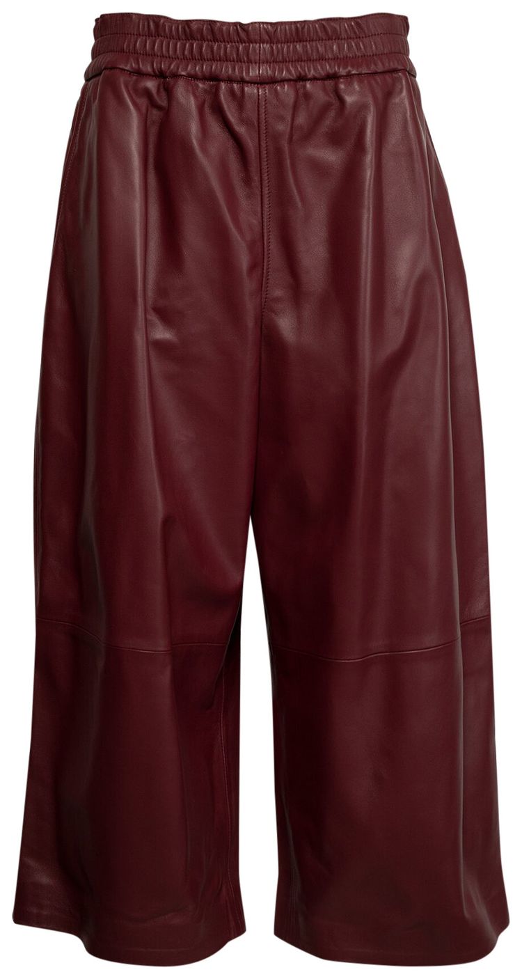Buy Marni Pants 'Burgundy' - PAMX0433SU 00R79 | GOAT
