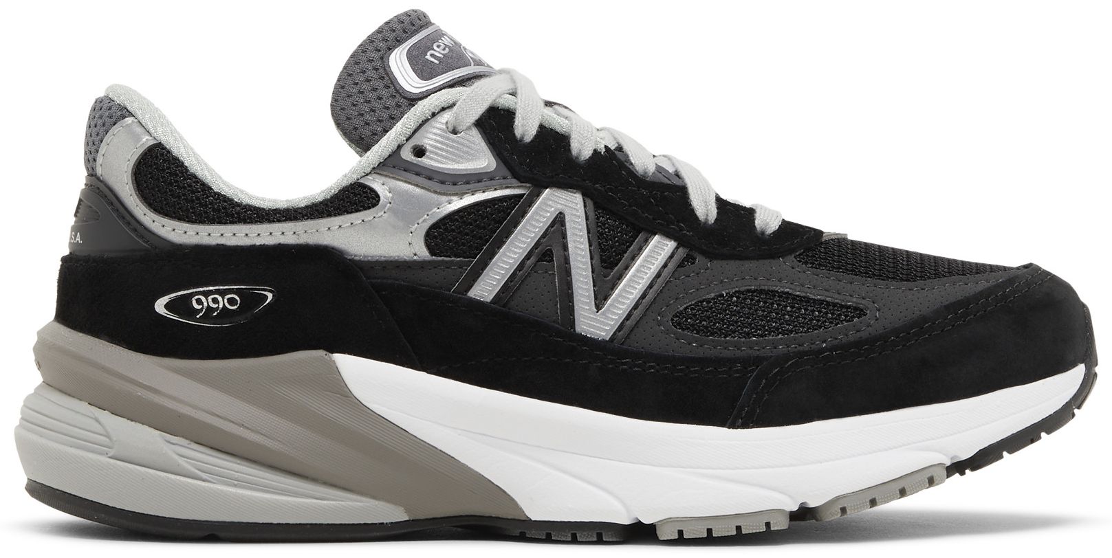 Buy New Balance Wmns 990v6 Made in USA 'Black Silver' - W990BK6 | GOAT