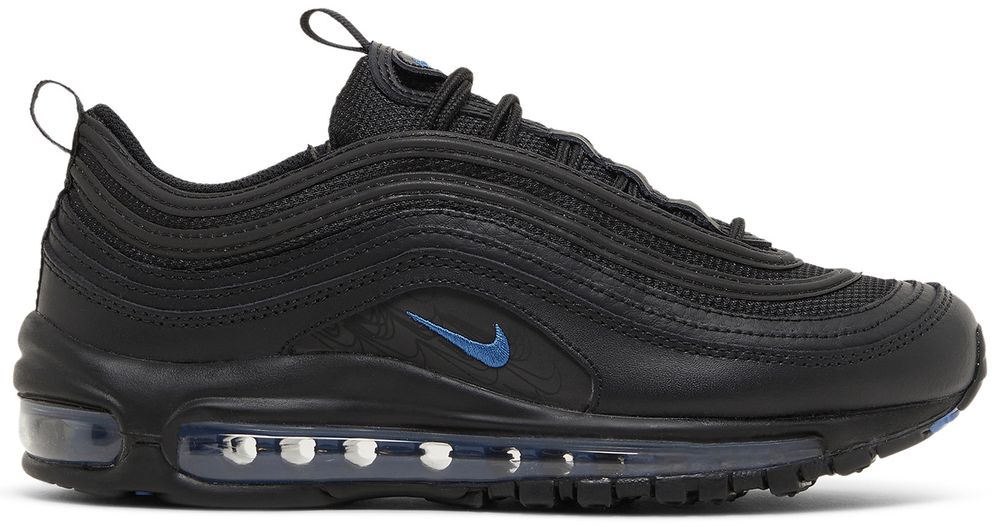 Buy Nike Air Max 97 GS 'Black Dark Marina Blue' - FB8033 001 | GOAT