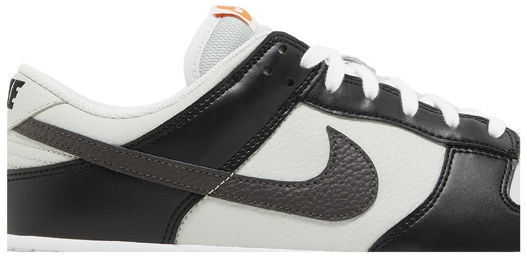 Buy Nike Dunk Low 'Mini Swoosh - Black Total Orange' - FN7808 001 | GOAT