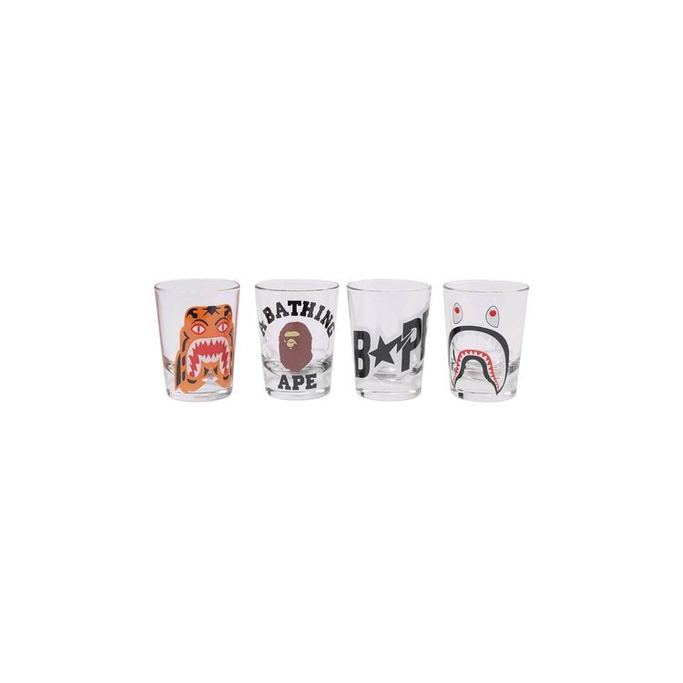 Buy BAPE Shot Glass Set 'Clear' - 1J30 193 005 CLEAR | GOAT